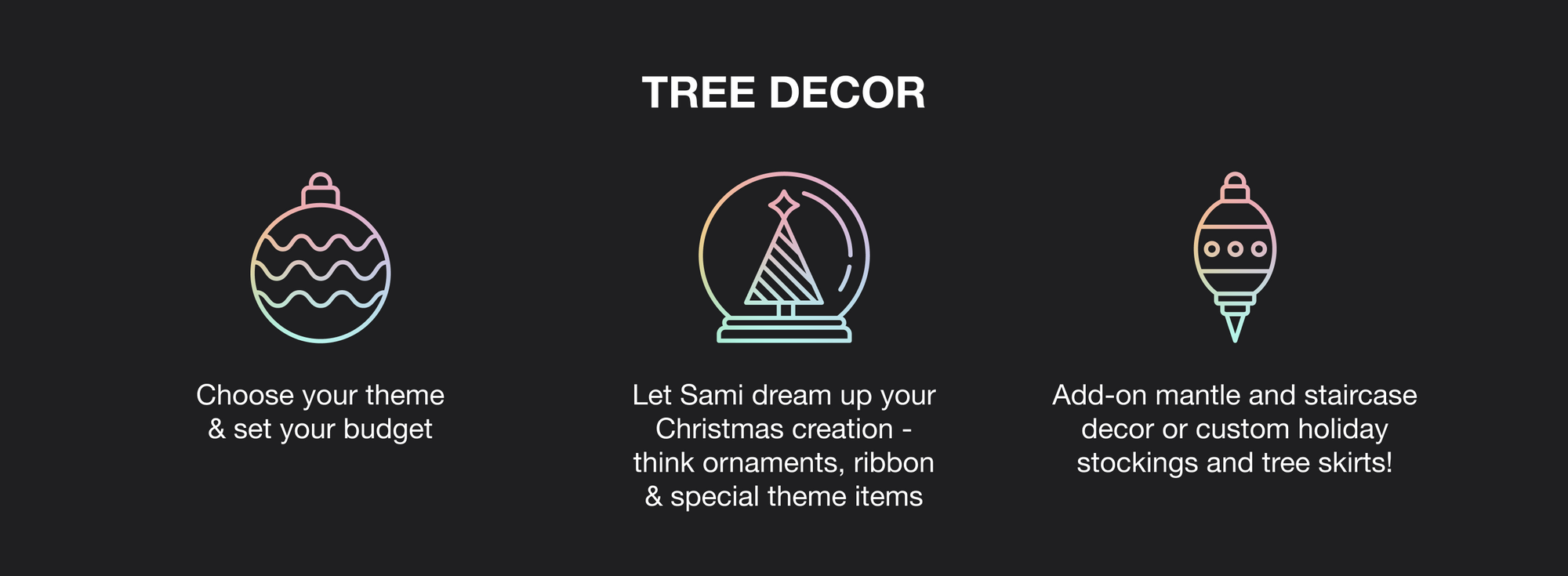 Tree Decor – Sami Riccioli Designs